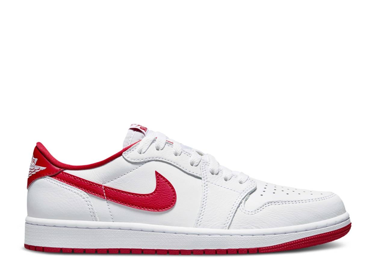 University Red Jordan 1 Low – Courtside Kicks