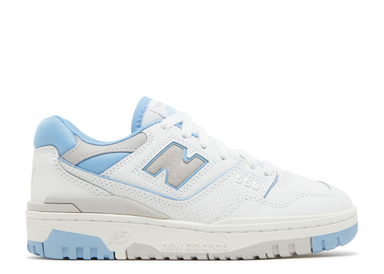 University Blue New Balance 550 – Courtside Kicks