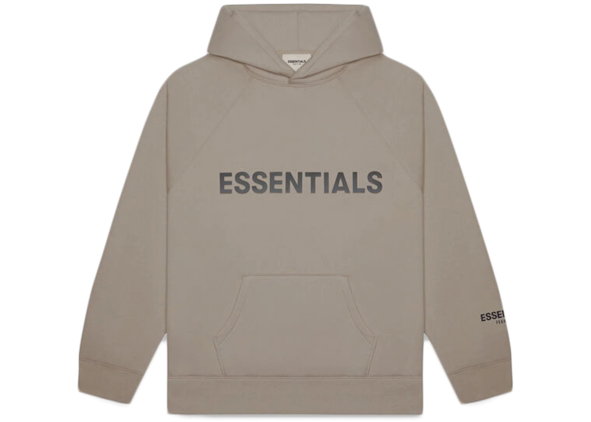 Essentials Taupe Front Logo – Courtside Kicks