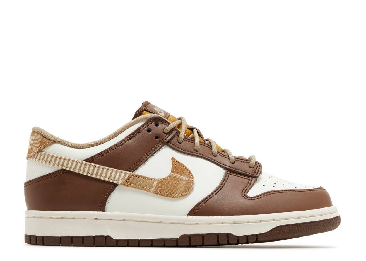 Plaid Brown Dunk Low – Courtside Kicks