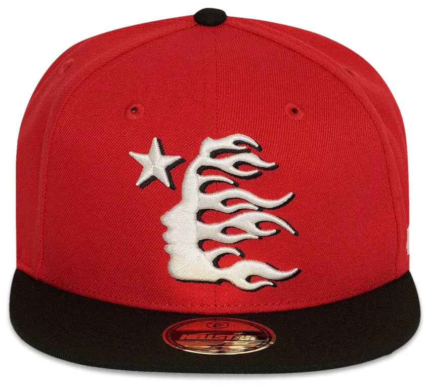 Hellstar OG Logo Red/Black Fitted Hat – Courtside Kicks