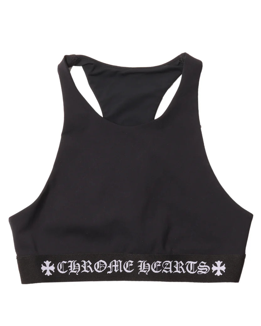 Chrome Hearts Black Sports Bra – Courtside Kicks