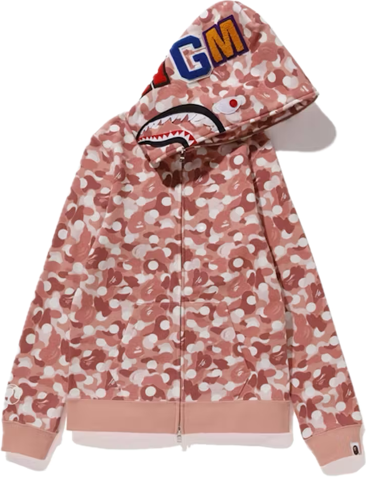 Bape Barbie Camo Shark Full Zip – Courtside Kicks