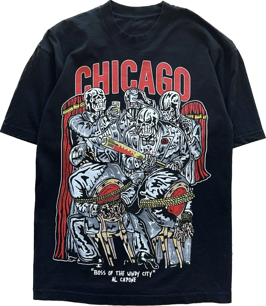 Warren Lotas Boss Of The Windy City Black Tee – Courtside Kicks
