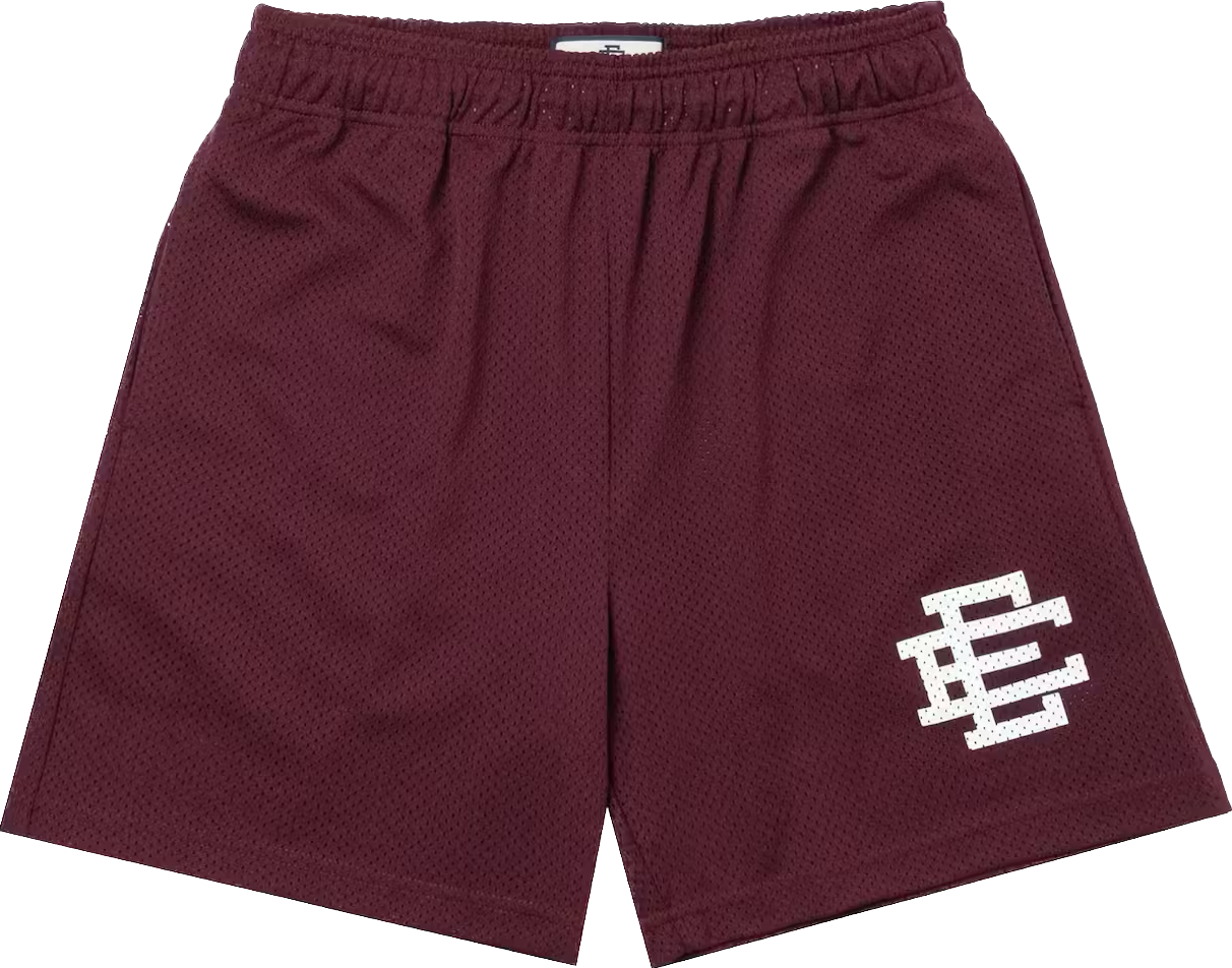 Eric Emanuel Maroon Shorts – Courtside Kicks
