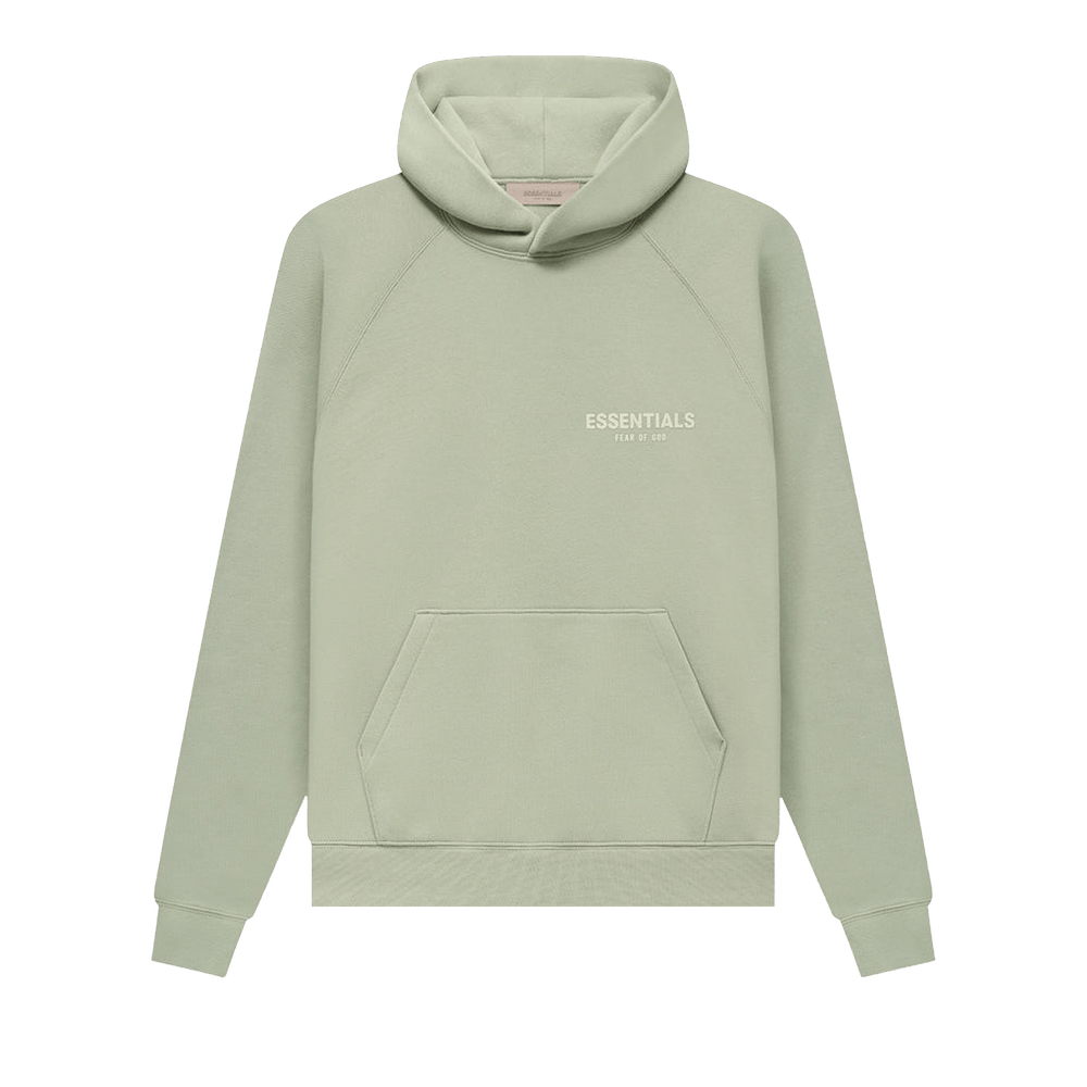 Essentials Chest Logo Seafoam Hoodie – Courtside Kicks