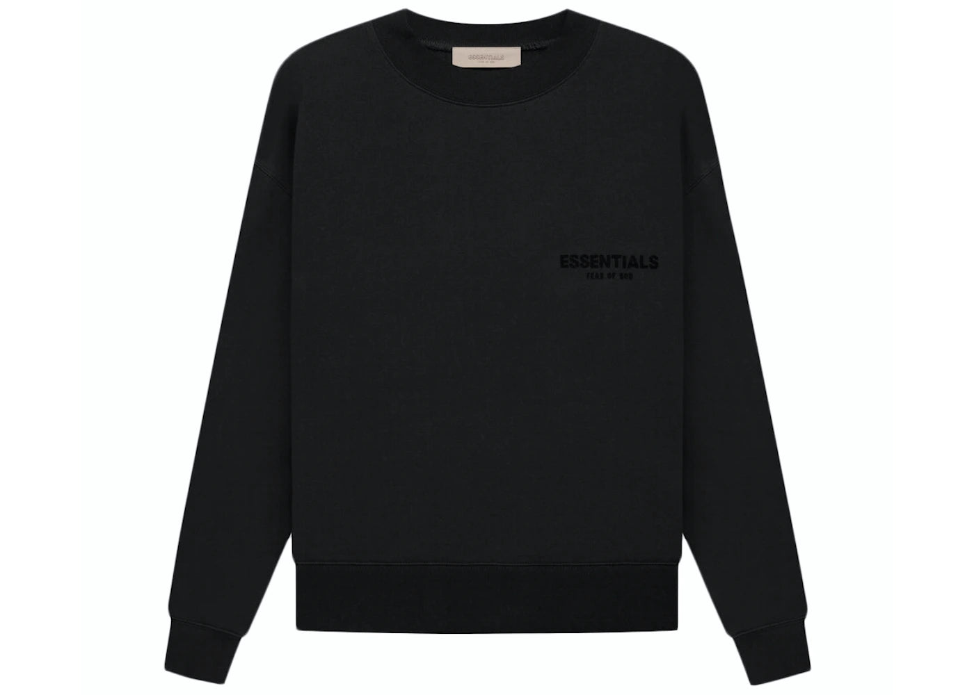 Essentials SS22 Black Crewneck – Courtside Kicks