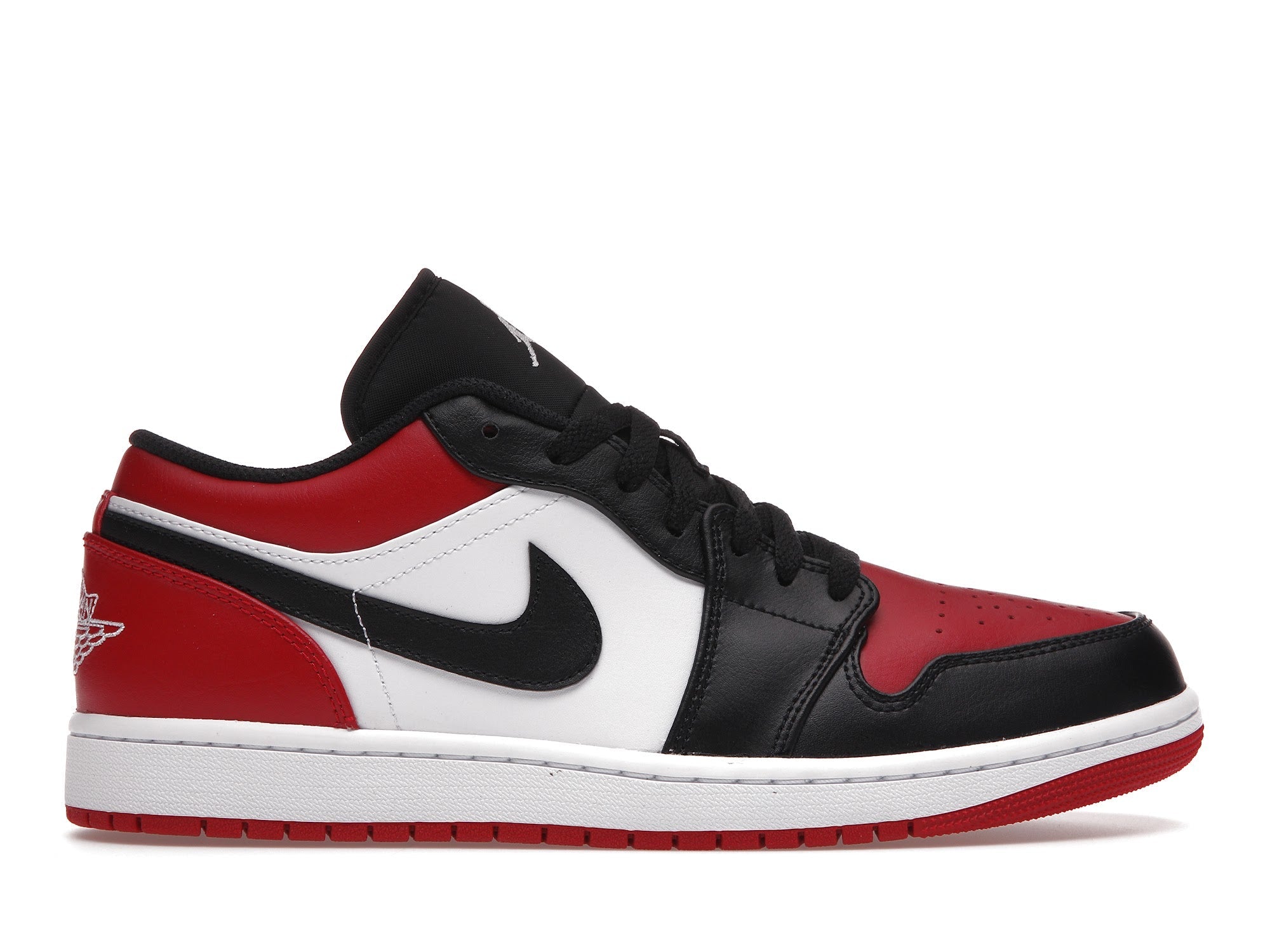 Bred Toe Jordan 1 Low – Courtside Kicks